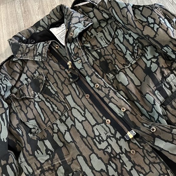 Jackets & Coats | M65 Tree Bark Pattern Field Jacket Mens Sz L As Is ...